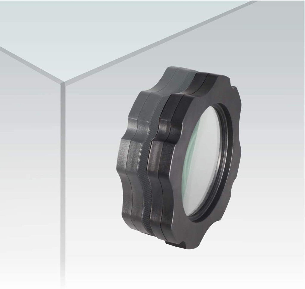 aquarium 2-in-1 aquarium glass cleaner magnifier coral viewer ...