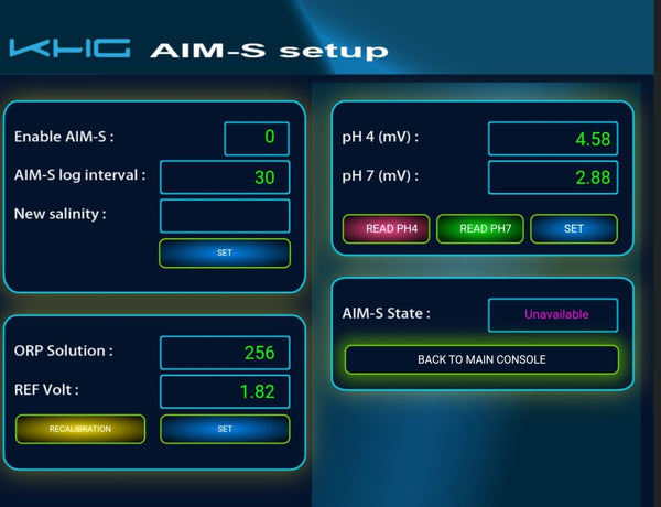 KHG kh guardian AIMS new temperature/salinity/ORP/PH interface module ...