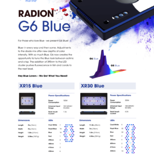 Radion G6 XR30/ XR15 Pro/Blue set- EcoTech Marine – MyAquariumshops
