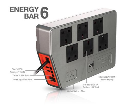Neptune System energy bar 6 - EB632 socket 220-240v UK plug (NEW ...